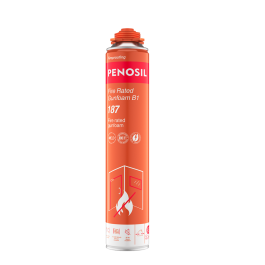 PENOSIL 187 Fire Rated Gun Foam B1 - Red (720ml) | Dortech Direct | P5041
