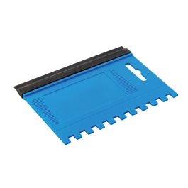 Silverline Combination Squeegee Spreader (125 x 95mm - 6mm Teeth ...