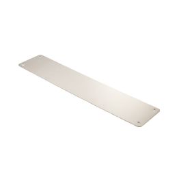 Atlantic Pre-Drilled Door Finger Plates - Satin Stainless Steel (350mm ...