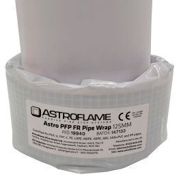 Astro PFP FR CE Intumescent Pipe Wrap - 125mm | Dortech Direct