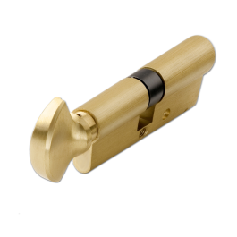ERA Euro Thumb Turn Cylinder - Brass (50mm/50mm) | Dortech Direct | ERA039