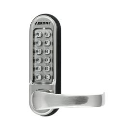 HOPPE Arrone Mechanical Digital Lock Lever Operated Code Free Tubular ...