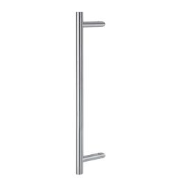 HOPPE Arrone Cranked T-Bar Pull Handle for Timber Doors - Stainless ...