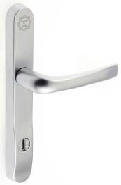 Secure by Design Handle Set - Smooth Satin (240mm) | Dortech Direct