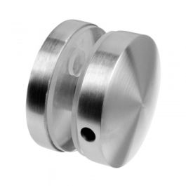 Short Round Glass Adapter, Grade 304