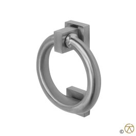 BLU 316 Stainless Steel Ring Door Knocker - Satin Stainless Steel ...