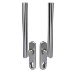 BLU KM7 Satin Stainless Steel Lift and Slide Handle Sets| Dortech Direct