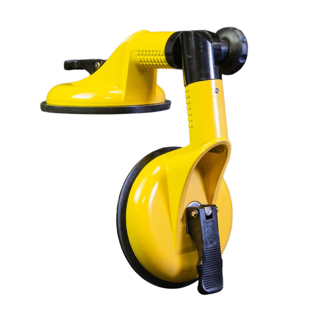 60kg Suction Lifter 2 Cup with Angle | Dortech Direct