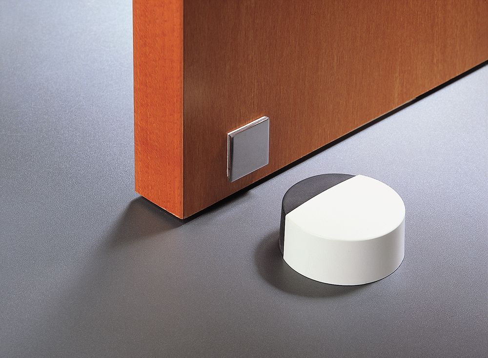 Easy Install 3-in-1 Magnetic Retainer and Adhesive Door Stop
