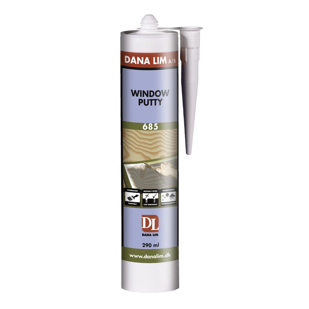 Window Putty 685 White | Dortech Direct