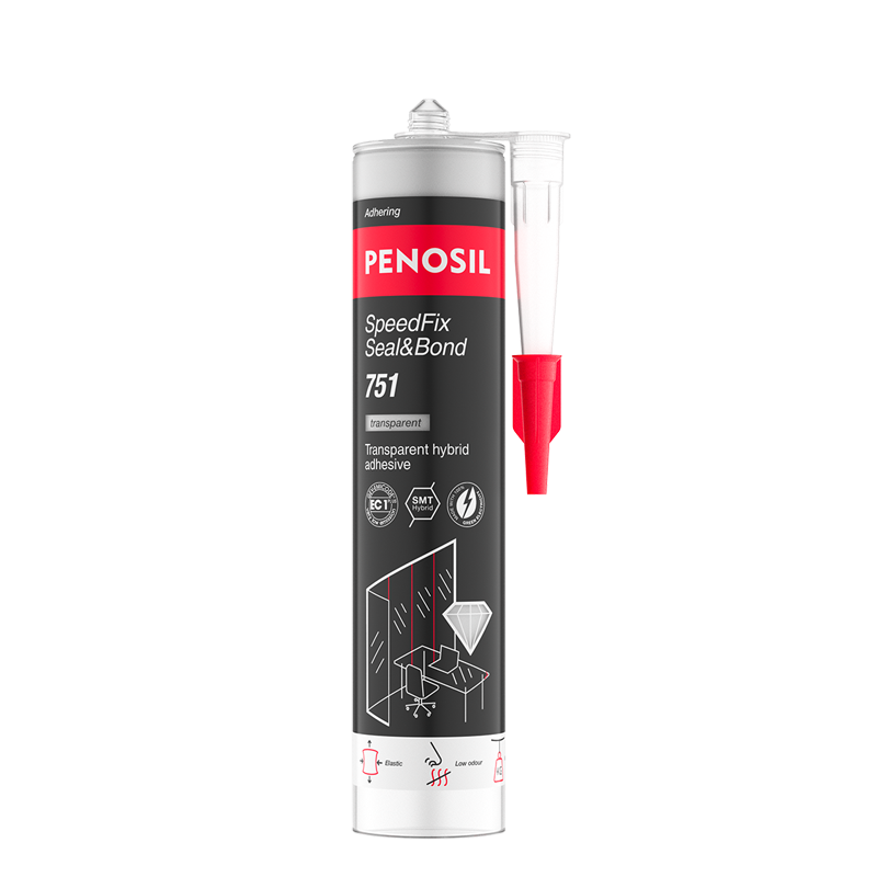 PENOSIL 751 SpeedFix Seal & Bond Hybrid Adhesive - Transparent (290ml ...