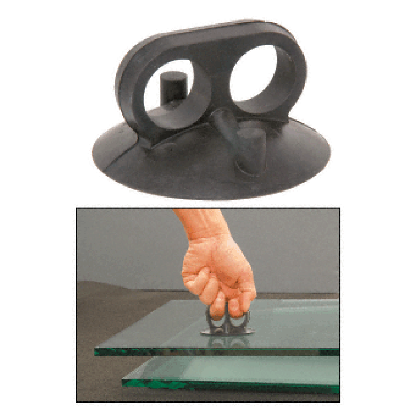 10kg Suction Lifter – All Rubber Grip With Two Finger Holes.