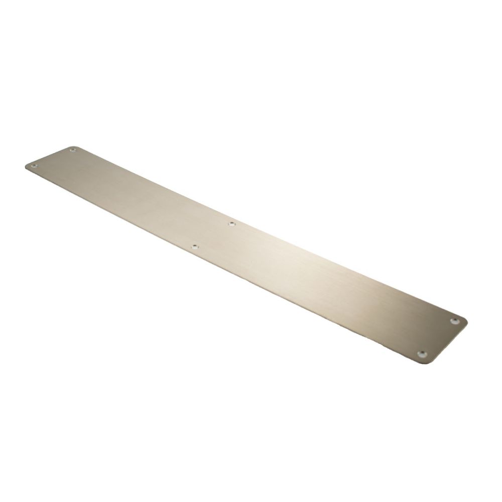 Atlantic Pre-Drilled Door Finger Plates - Satin Stainless Steel (650mm ...