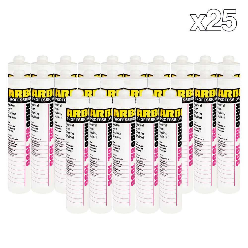 Box Of Arbosil 1096 Professional Silicone Sealant for Window | Dortech ...