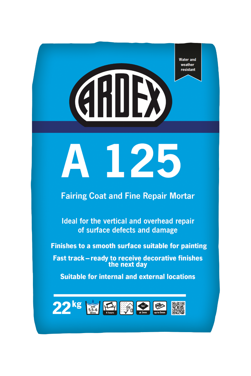 ARDEX A 125 - Repair Mortar 22kg |Dortech Direct