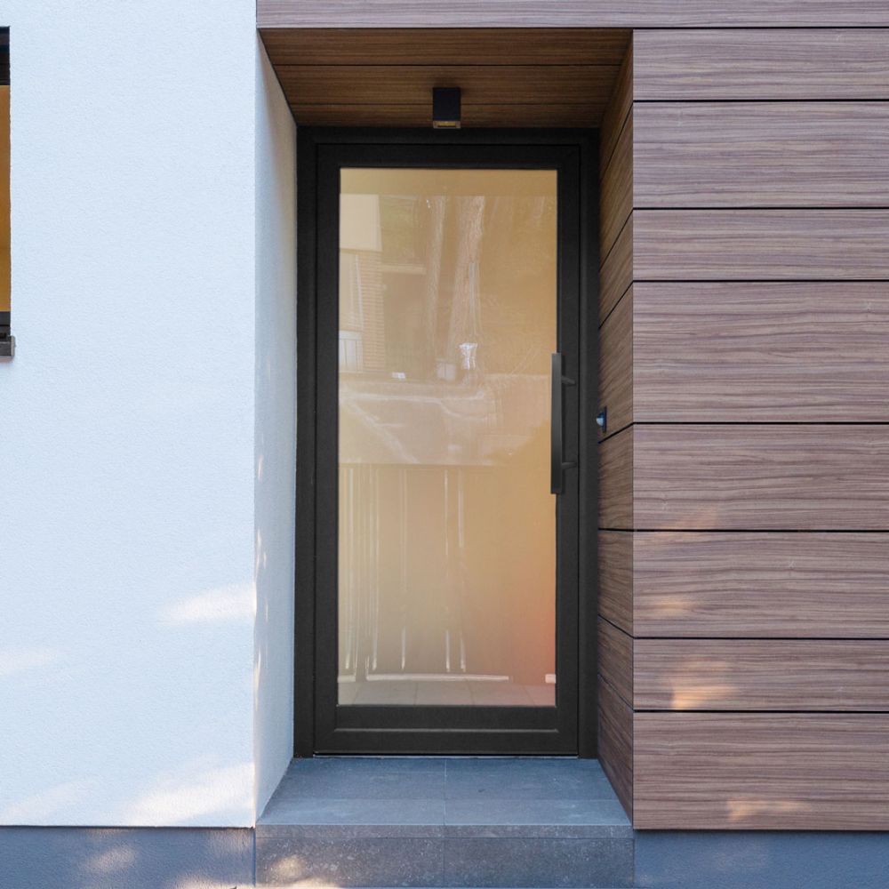 Offset 316 Rectangular Pull Handle - Back to Back Fixing