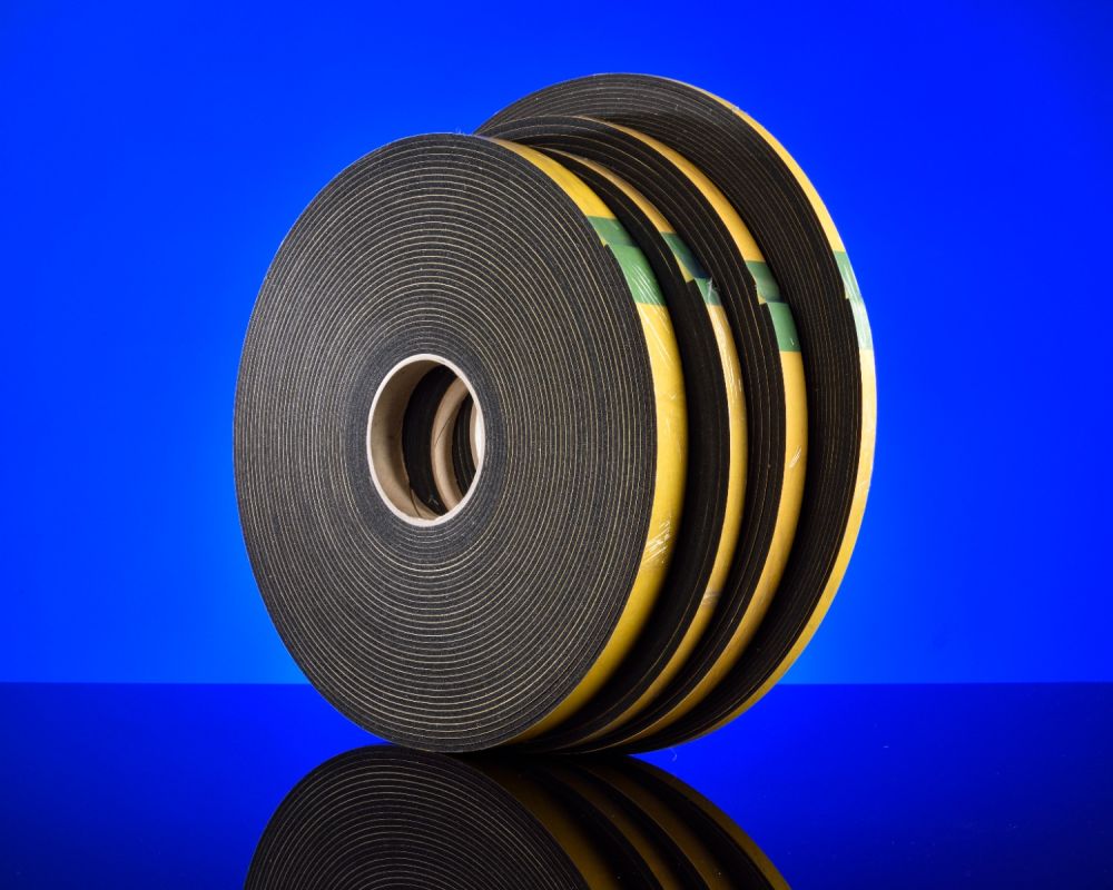 Closed Cell Foam Tape 10mm x 2mm | Dortech Direct