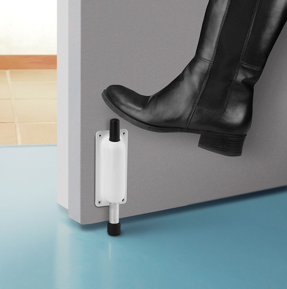 Robust Foot Operated Door Holder | Dortech Direct