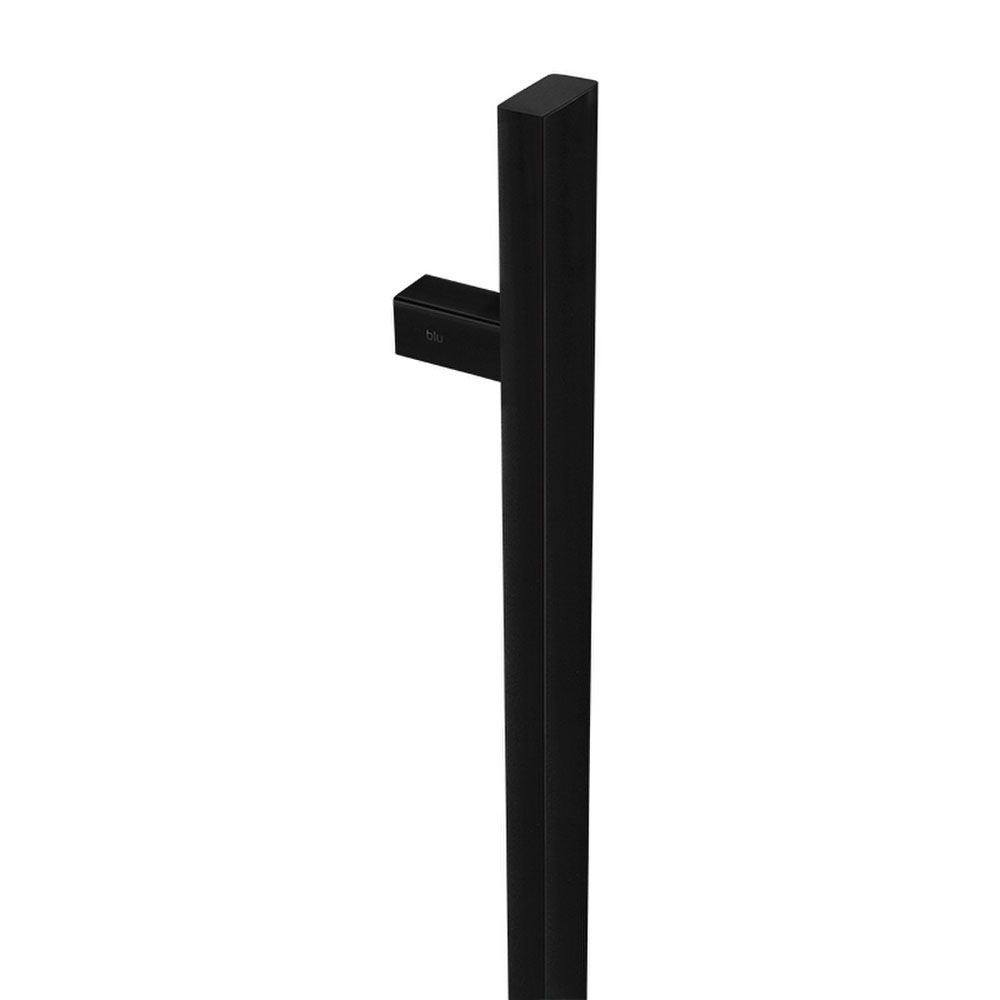 BLU 316 Black Stainless Steel Inline Rectangular T-Bar Pull Handle ...