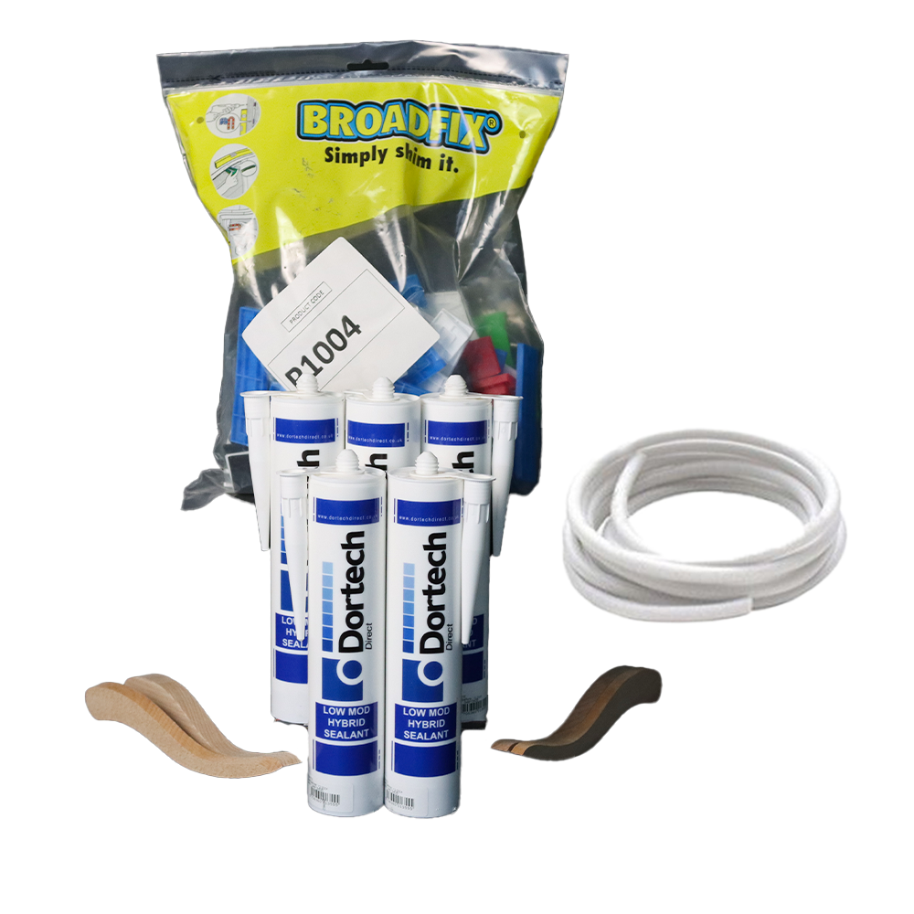 Dortech Door Installation Essentials Fixing Kit - White | Dortech ...