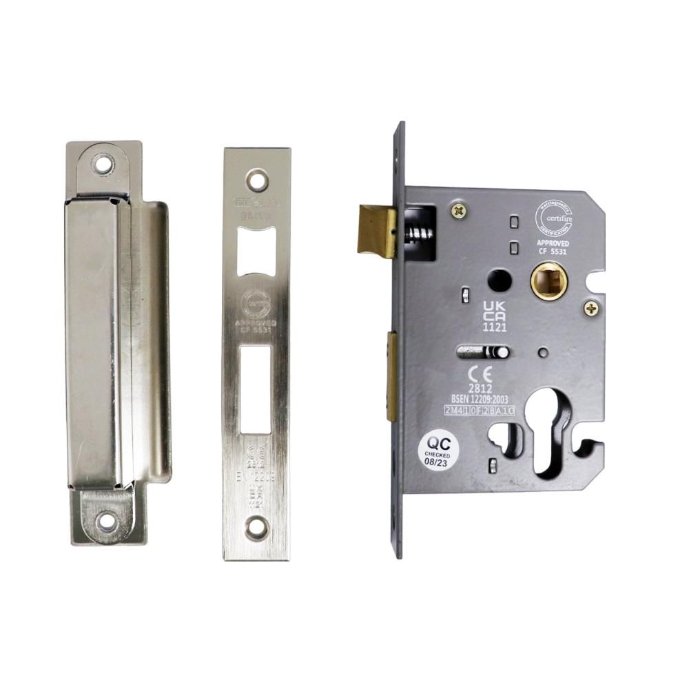 FireStop BS Deadlock Europe Profile (76mm) | Dortech Direct | FS223 ...