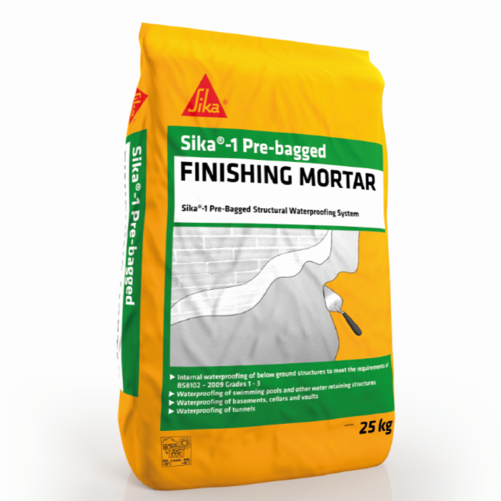 Sika-1 Pre-Bagged Finishing Mortar (25kg) | D9380