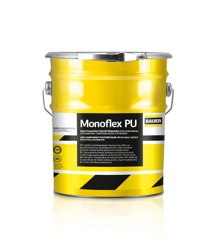 Bauer Monoflex PU One Component Brushable Polyurethane Waterproofing ...
