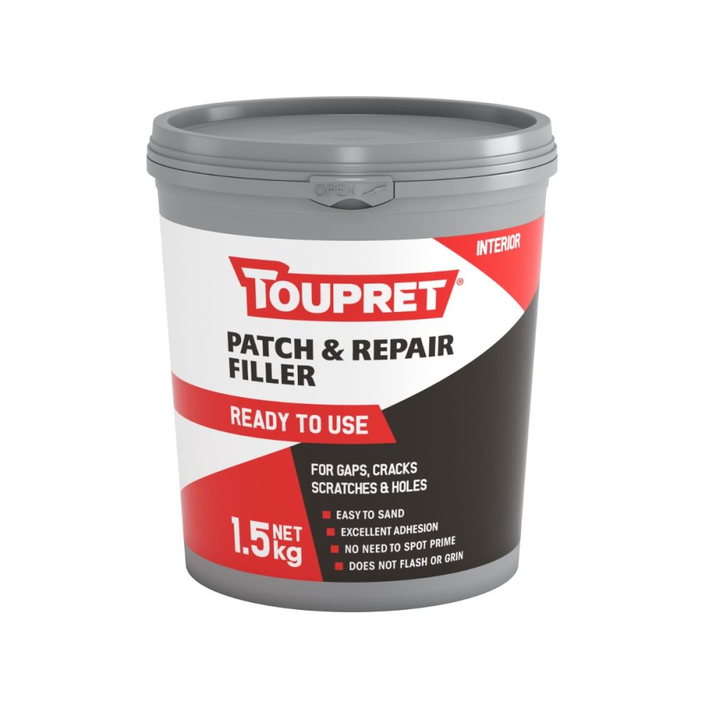 Toupret Patch & Repair - Ready to Use (1.5kg) | Dortech Direct | T9036