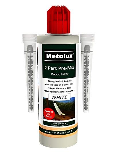 Metolux Two Part pre-mix Wood Filler