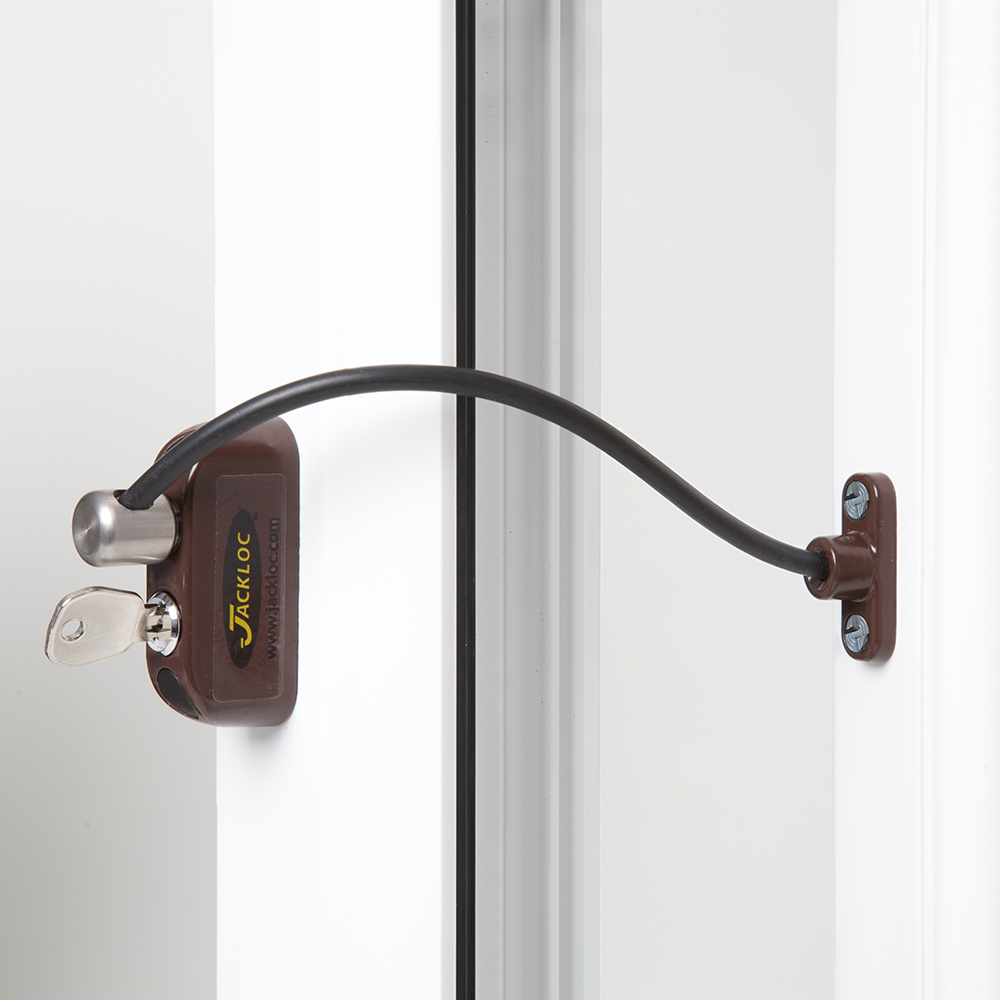 Jackloc Key Lockable Window Restrictors