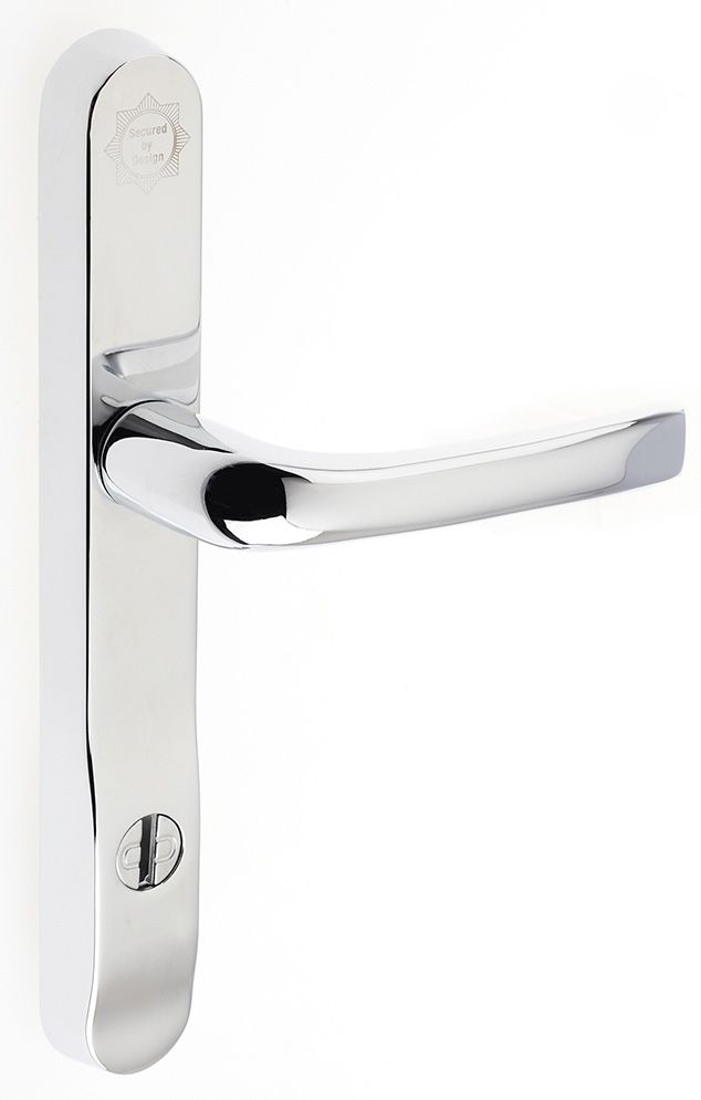 Mila Secure by Design Handle Set Polished Chrome