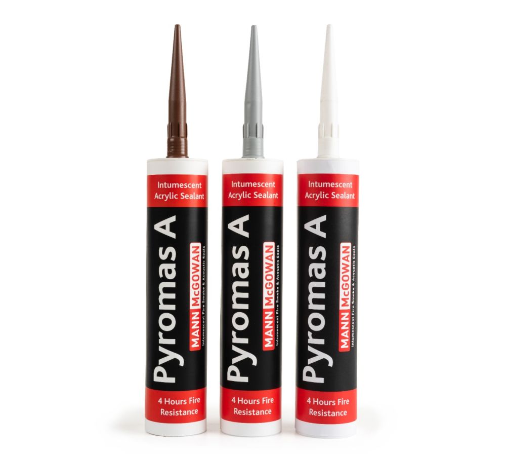 Pyromas A – Intumescent Acrylic Sealant - White | Dortech Direct