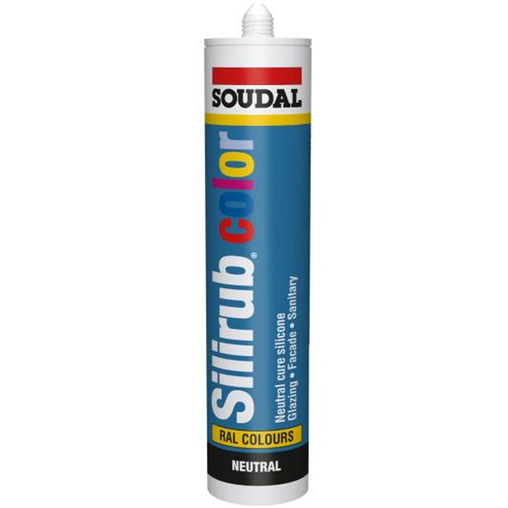 Soudal Silirub Neutral Cure Silicone Sealant - RAL Colours | Dortech ...
