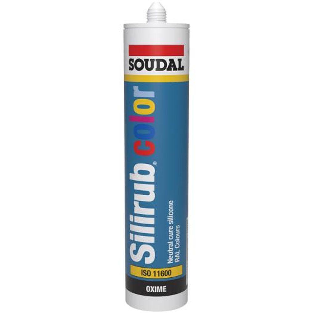 Soudal Silirub Neutral Cure Silicone Sealant - RAL Colours | Dortech ...