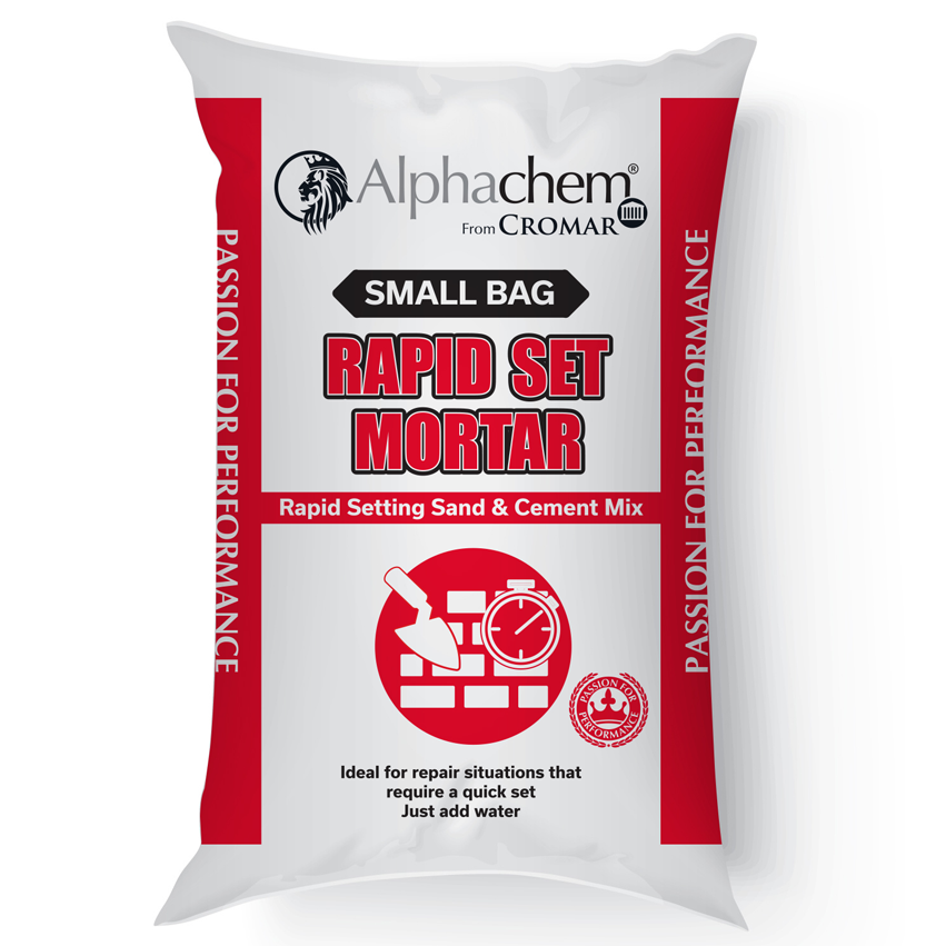 Cromar AlphaChem Rapid Set Mortar (5kg) | Dortech Direct | X4RAPM5 | C2079