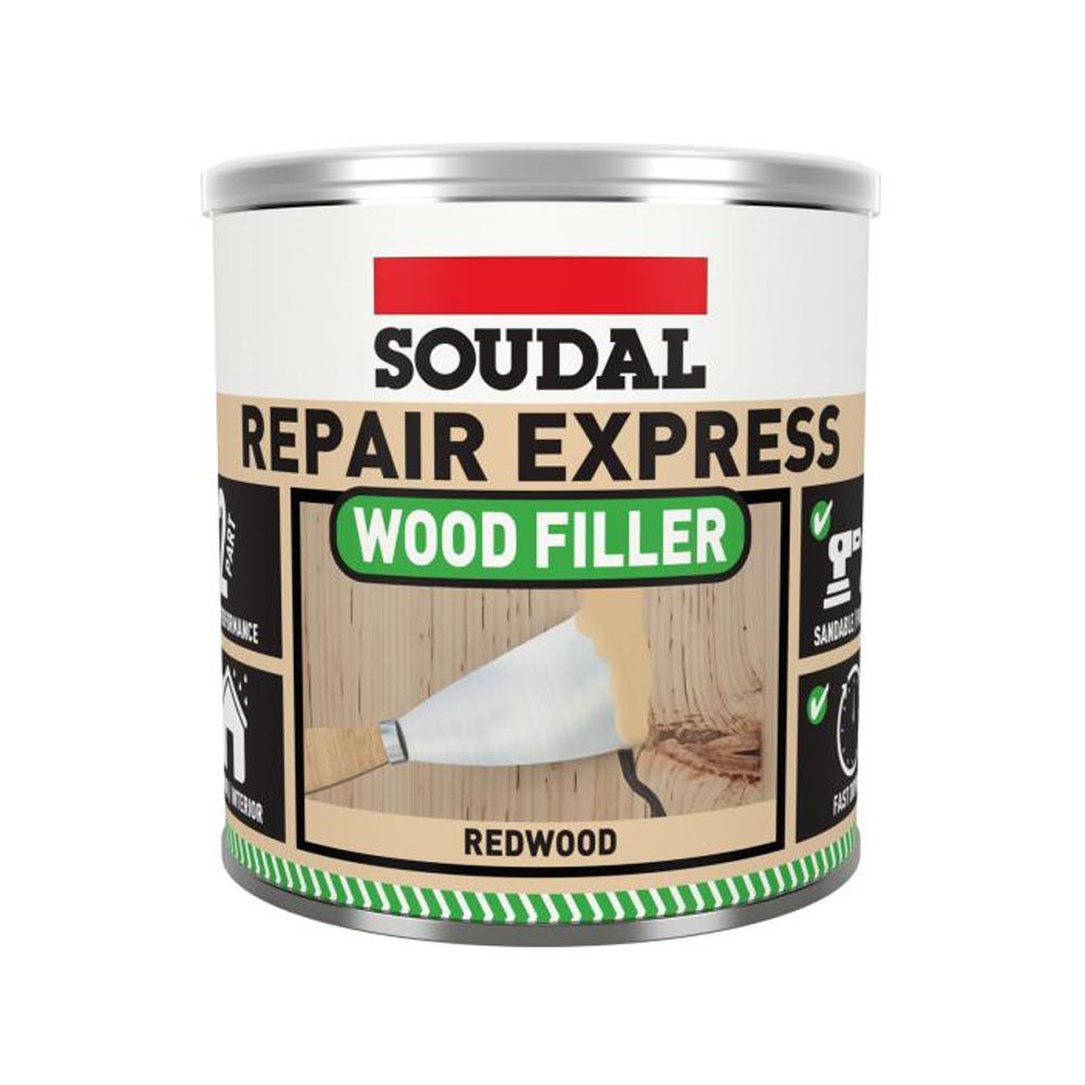 Soudal Repair Express Wood 2 Part HP Filler (1.5kg) | Dortech Direct ...