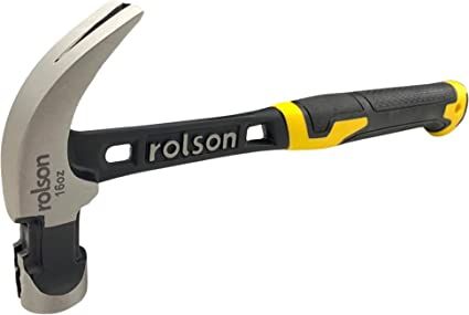 Rolson Claw Hammer 16 Oz with non slip grip | Dortech Direct