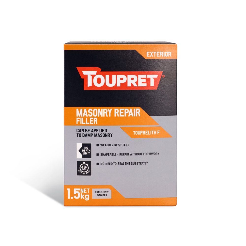 Toupret Masonry Repair Filler - Touprelith | Dortech Direct | T9037C