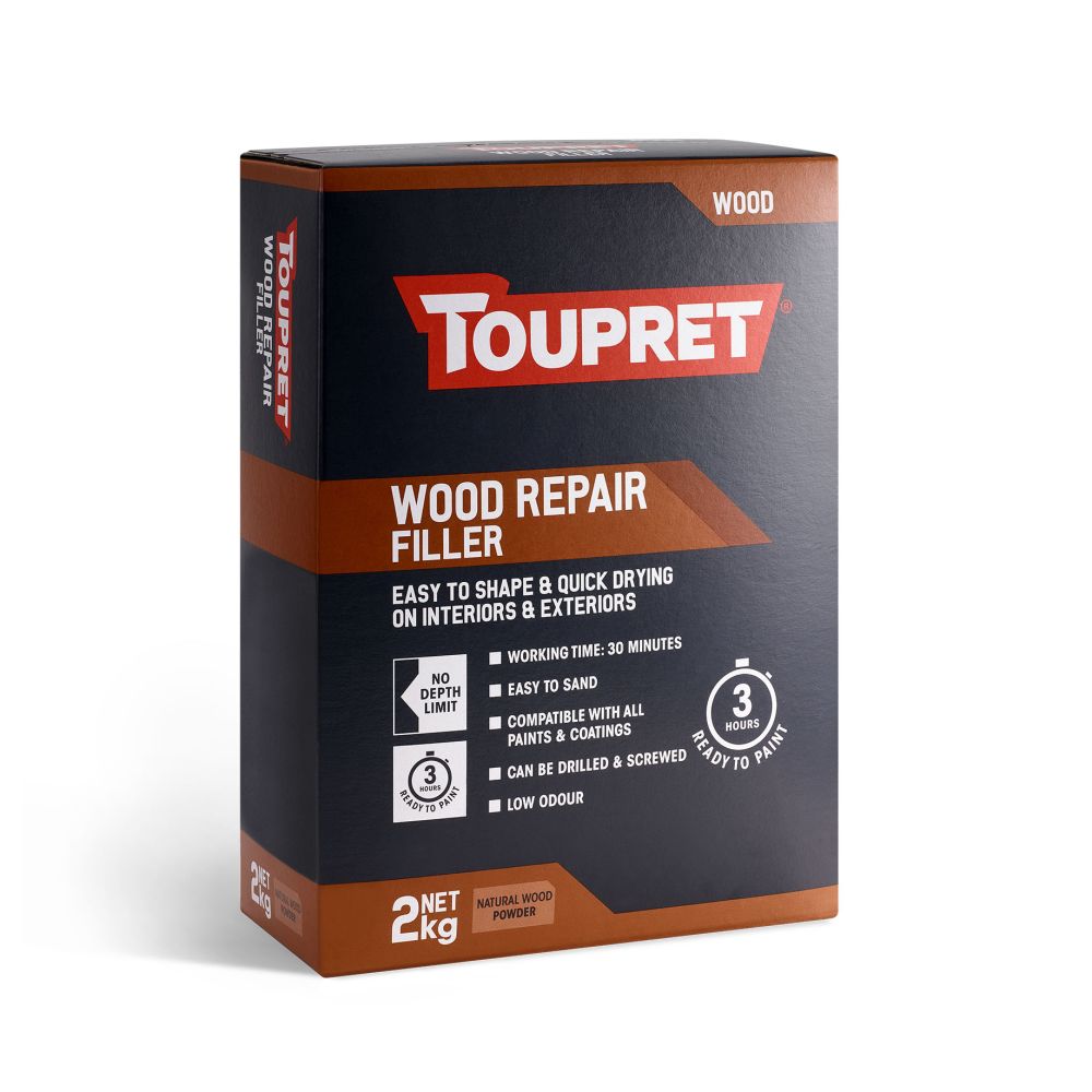 Toupret Repair Filler - Natural Wood, Quick Drying | Dortech Direct ...