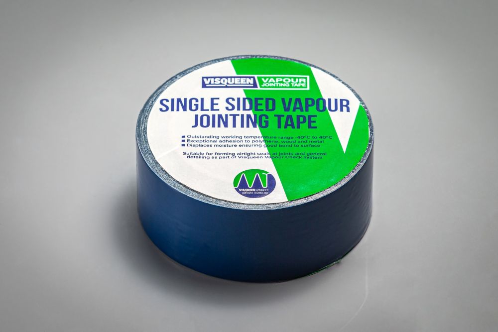 Visqueen FR Single Sided Vapour Control Tape (50mm x 50m) | Dortech Direct | E2563 | RS077235