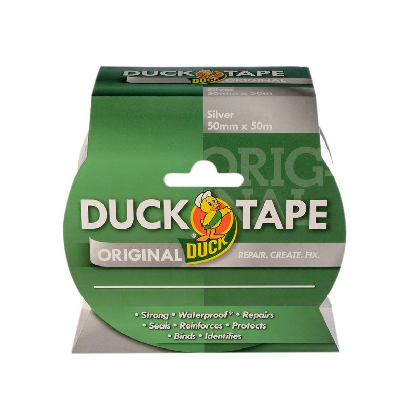 Shurtape Duck Tape Original - Silver (50mm x 50m) | Dortech Direct | ST1003