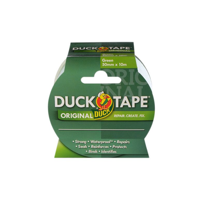 Shurtape Duck Tape Original - Green (50mm x 10m) | Dortech Direct | ST1006