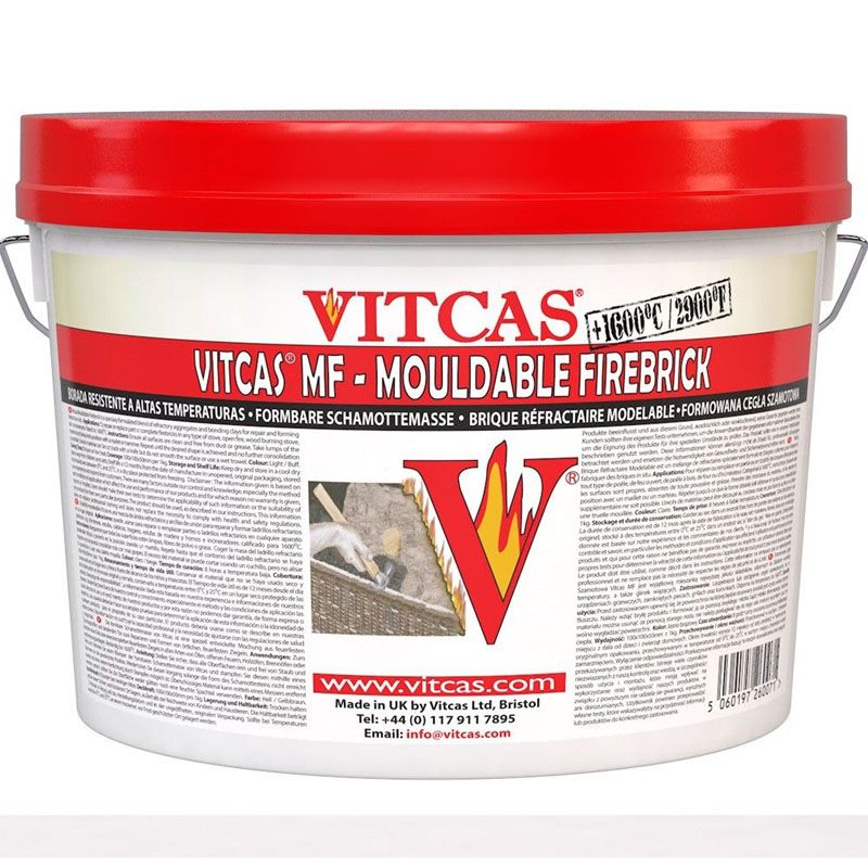 VITCAS Mouldable Firebrick (5kg) | Dortech Direct | V5013