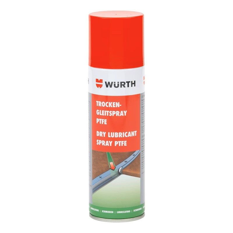 Wurth Dry Lubricant Spray PTFE (300ml) | Dortech Direct | W1127