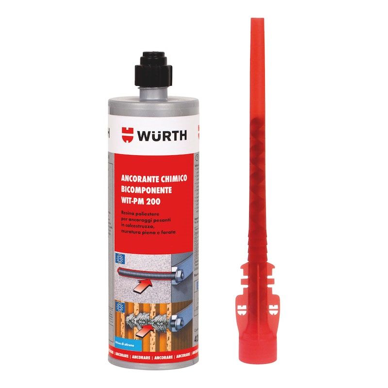 Wurth Chemical Injection Mortar Basic WIT - PM 200 (420ml) | Dortech ...
