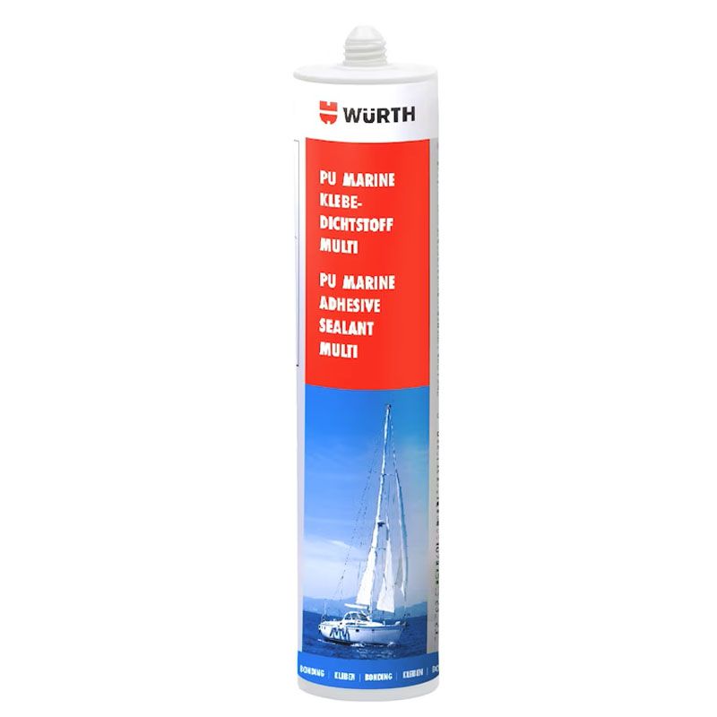 Wurth PU Marine Adhesive Sealant Multi - White (310ml) | Dortech Direct ...