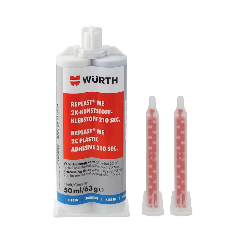 Wurth Structural Adhesive Assortment Plastic Replast 2C - ME 210 Sec ...
