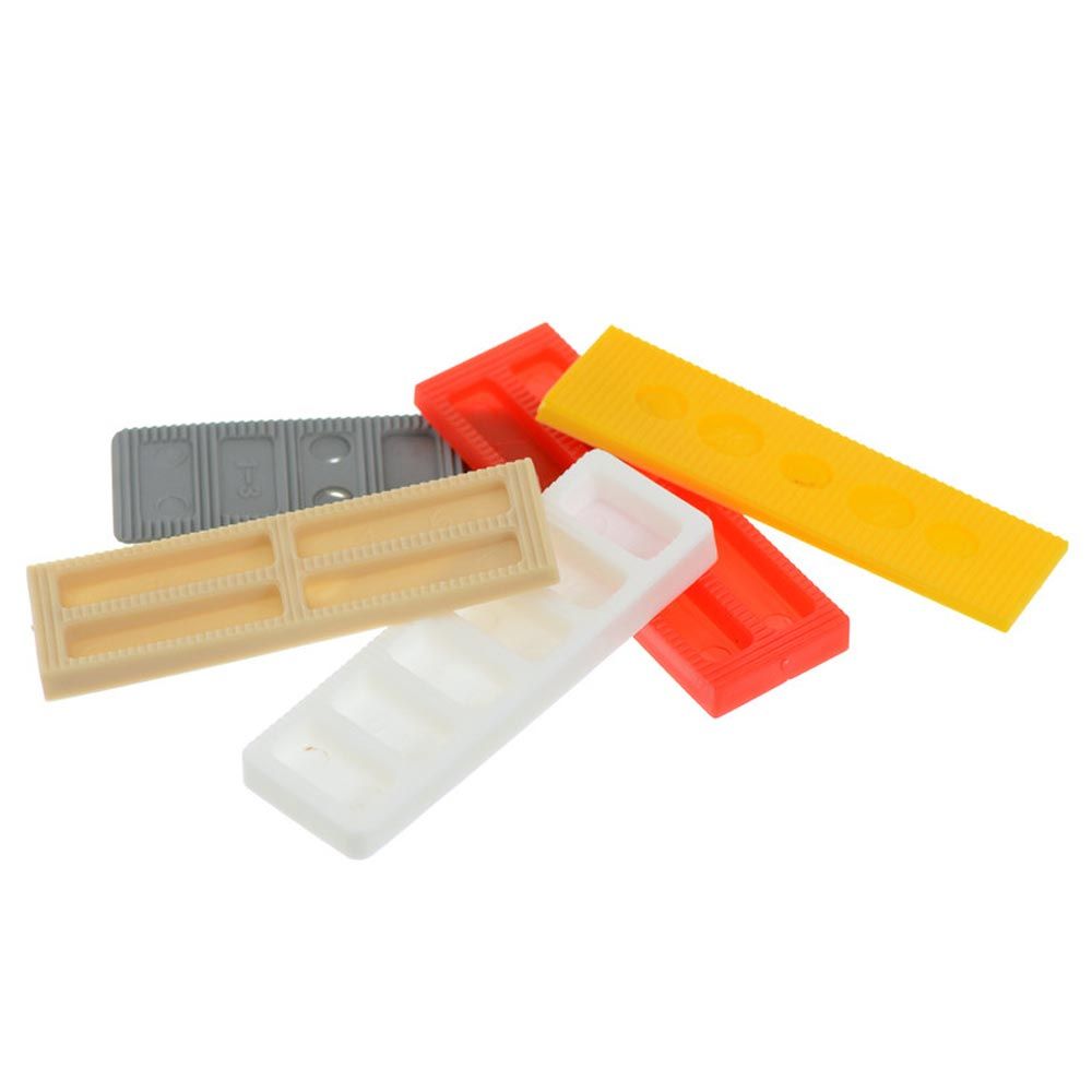 Glazpart green Wedge Glazing Packers - Pack of 1000 (20mm x 60mm x 3mm ...