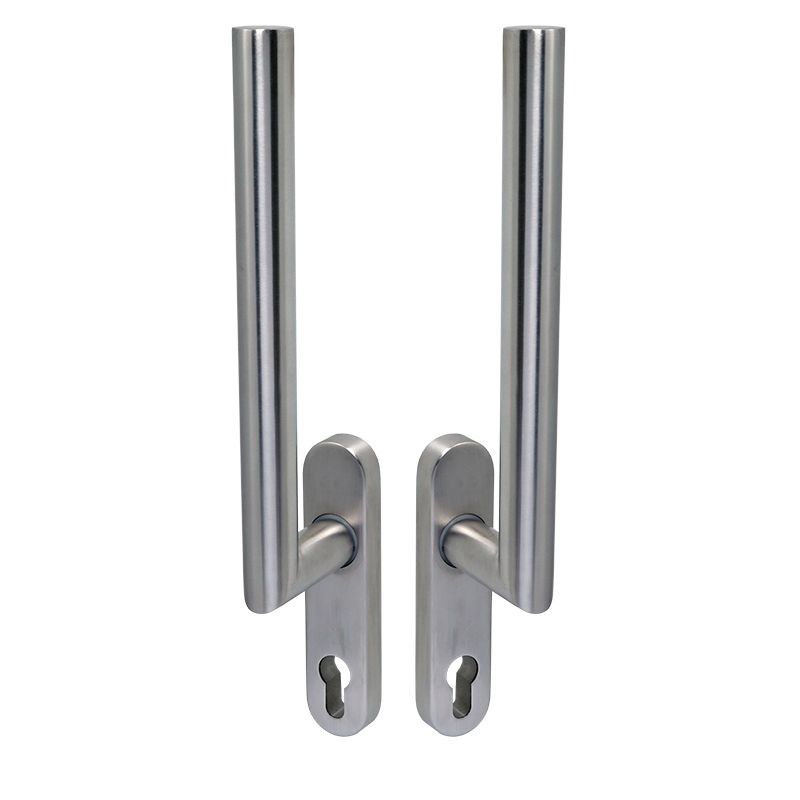 BLU KM7 Satin Stainless Steel Lift and Slide Handle Sets| Dortech Direct