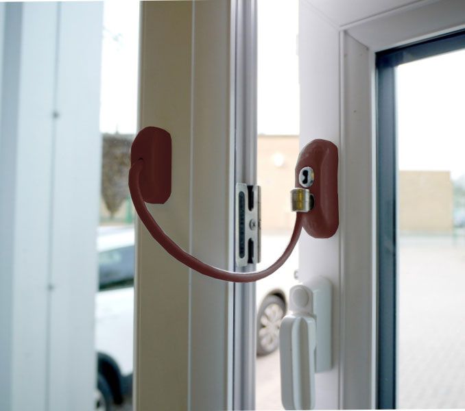 Astro Window Restrictor - Brown| Dortech Direct